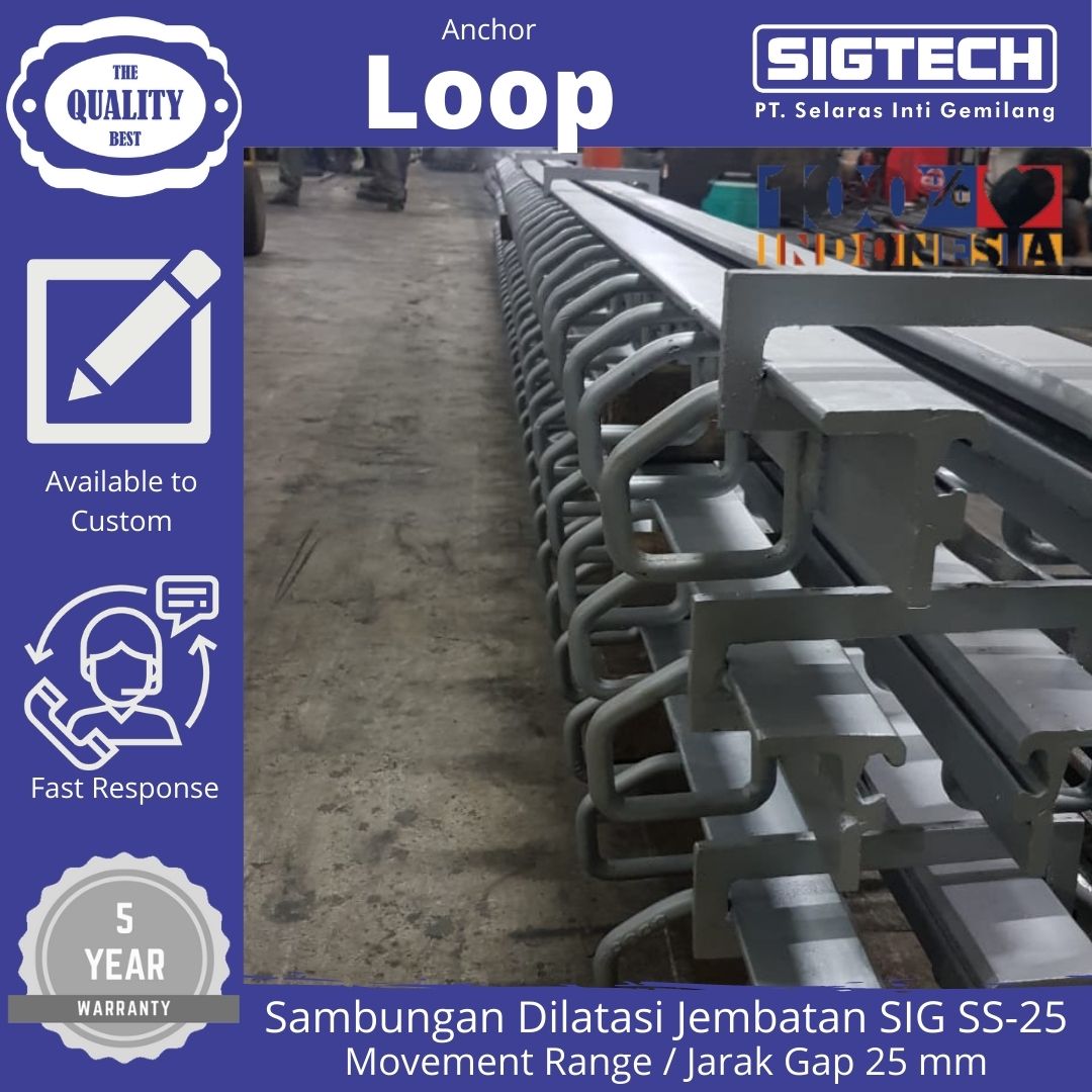 Sambungan Dilatasi Jembatan SIGETCH SIG SS-25 - SIGTECH