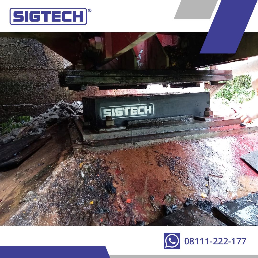 Karet Bantalan Girder SIGTECH 500*500*80 mm - SIGTECH